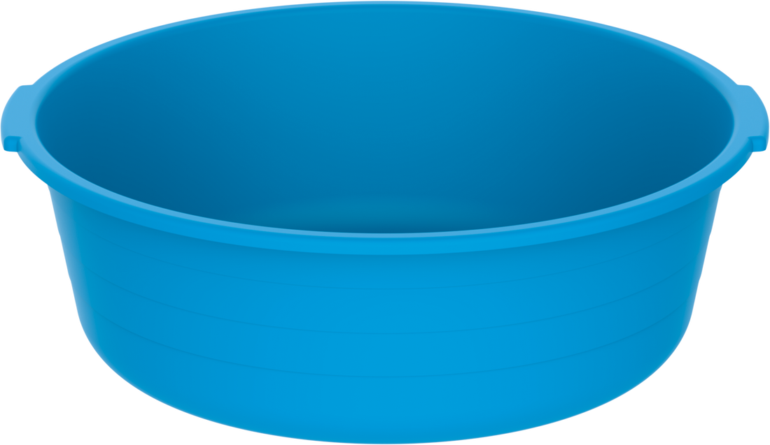 Cosmoplast Plastic Round Basin 16" 14L – Cosmoplast KSA